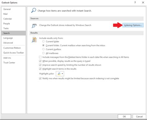 How To Rebuild Outlook Search Index Magus Tools Blog
