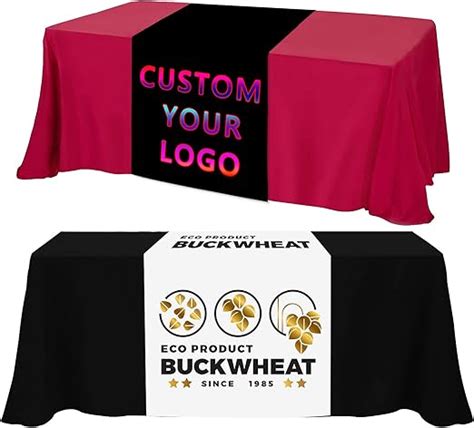 Custom Table Runner With Business Logo 36x72