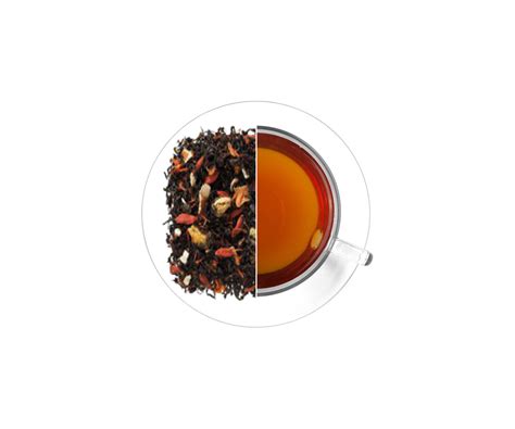 Té Negro Frío Invierno Naranja Manzana Y Almendra