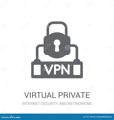 Vpn Virtual Private Network Technology Secure Connection Cyber Security Background Royalty Free