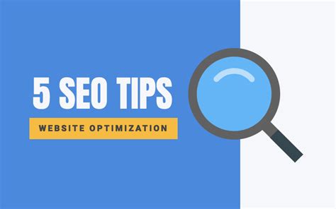5 Essential Seo Tips Of Website Optimization Super Dev Resources