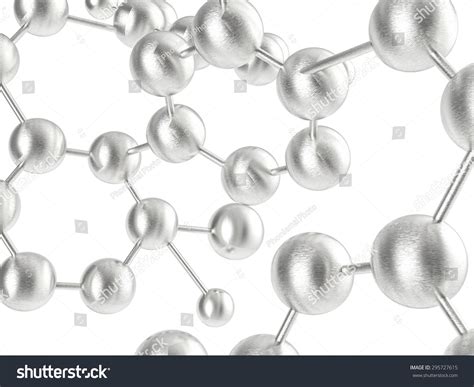 Silver Molecule Structure Stock Illustration 295727615 Shutterstock