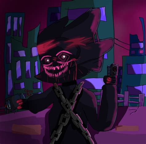 Evil Corrupted Pico Happy 3 Rd Anniversary By Cyborgbotog On Deviantart