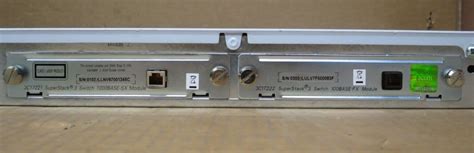 3com Superstack 3 4400 Se 24 Port 10100 Network Switch 1x 3c17221 1x 3c17222 3com Superstack 3 4400 Se 24 Port 10100 Network Switch 1x 3c17221 1x 3c17222