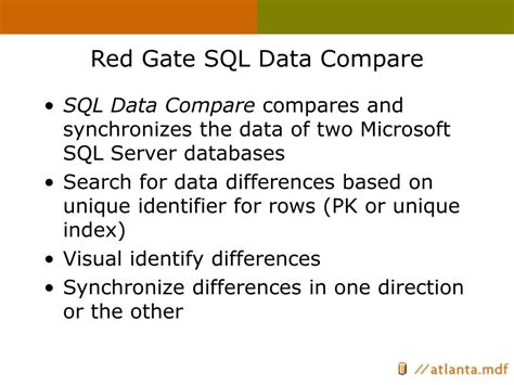 ppt red gate sql bundle sql server best practices analyzer microsoft