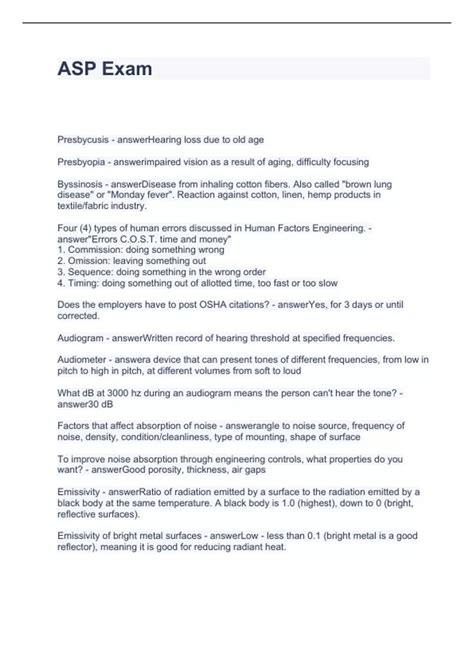 asp exam questions with correct answers 2024 asp stuvia us