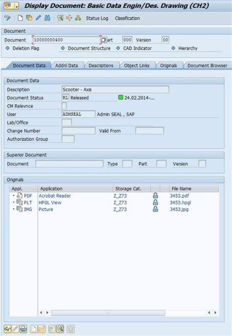 Access To Sap Dms Documents Via Web Service Odata Service