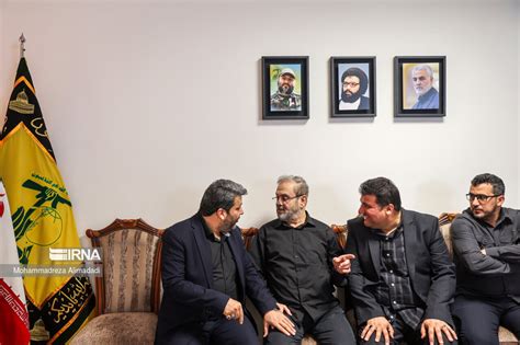 چهره‌های مشهور ایرانی در مراسم مادر سیدحسن نصرالله