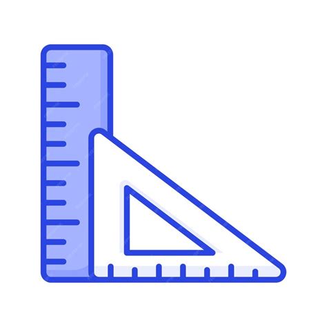 Premium Vector Tool For Measurement Or Calculating Length Premium