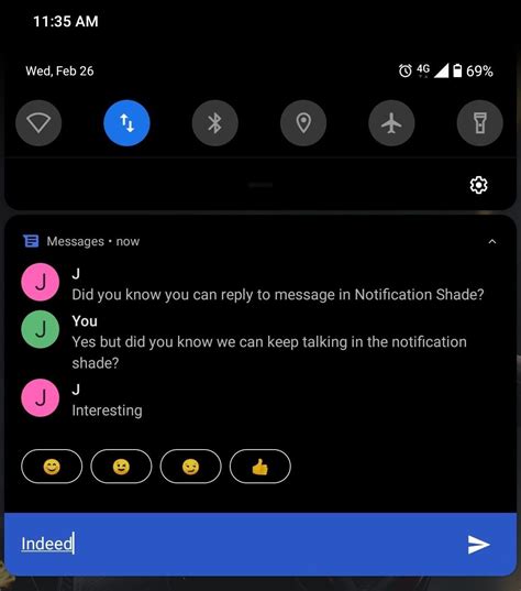 android s quick reply can turn your notification tray into a chat