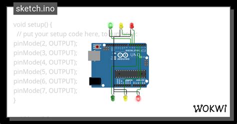 Traffic Light 0420230068 Laeli Ramadhani MO 1C Wokwi ESP32 STM32 Arduino Simulator