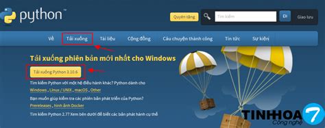 Hướng Dẫn Cách Cài đặt Python Trên Windows Tinh Hoa Công Nghệ