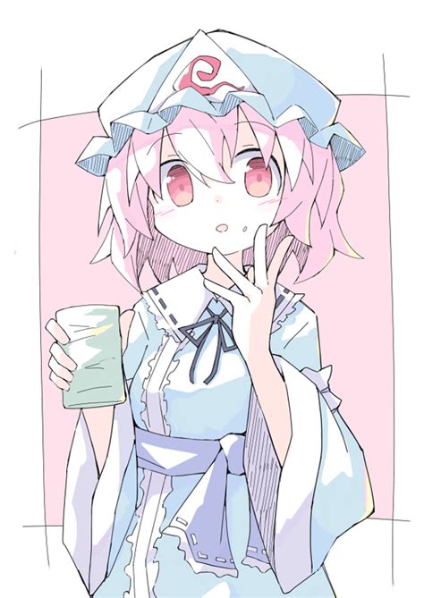 Saigyouji Yuyuko Touhou Drawn By Asameshi Danbooru