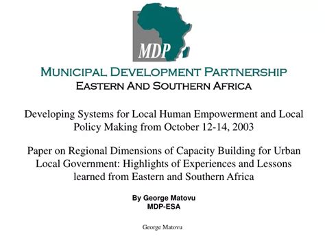 PPT MDP PowerPoint Presentation Free Download ID