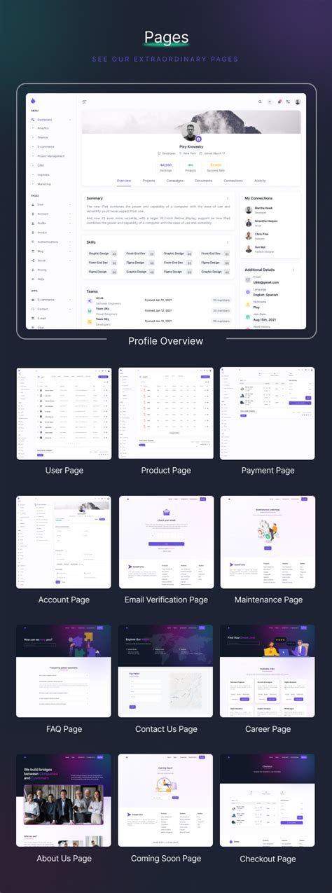 quickframe tailwindcss and django admin and dashboard template thememag