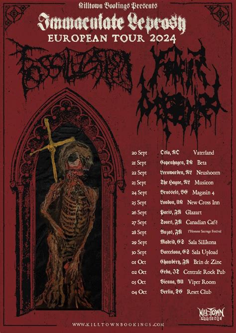 Fossilization Father Befouled European Tour 2024 24 09 2024