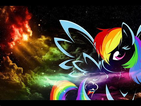 Filly Rainbow Dash Wallpaper