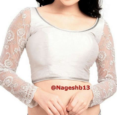 Long Sleeve Saree Jacket Designs Online