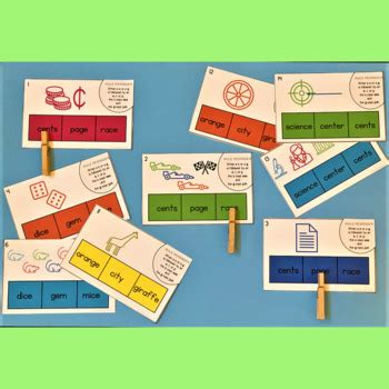 Soft C And G Clip Cards By The Concierge Classroom TPT