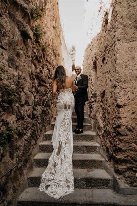 Amalfi Coast Intimate Elopement In Positano Positano Wedding