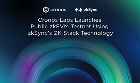 Cronos Labs представил тестовую сеть zkEVM на основе zkSync ZK Stack GiveMeBit com