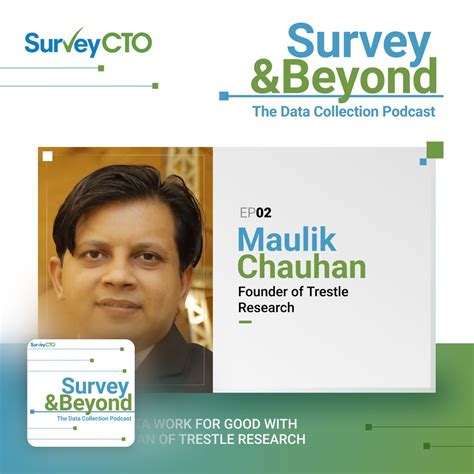 Make Your Data Work For Good W Survey And Beyond The Data Collection