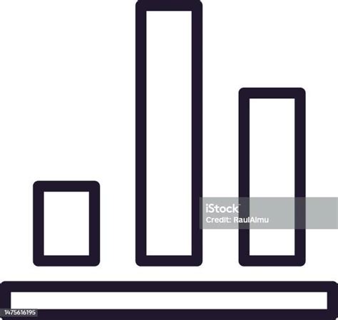 그래프 개념입니다 배너 전단지 및 웹 사이트에 대한 현대적인 개요 고품질 그림 트렌디한 플랫 스타일로 편집 가능한 획 그래프의 선 아이콘 막대 그래프에 대한 스톡 벡터 아트