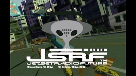 Jsrf Jet Set Radio Future Title Screen Xbox Youtube