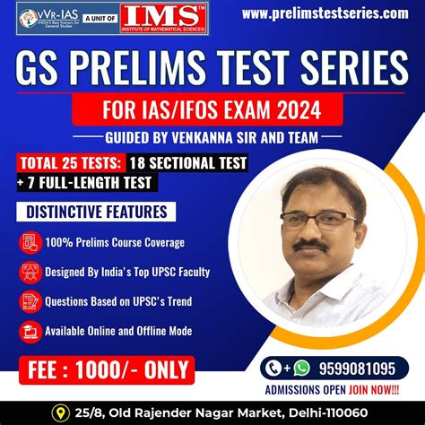 Which Coaching Provides The Best Gs Test Series For Upsc Prelims By
