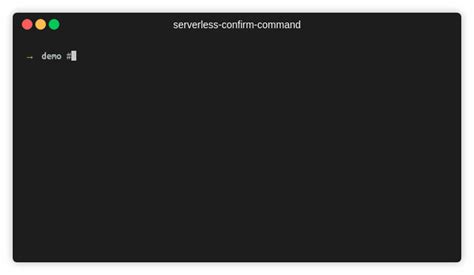 github teddy gustiaux serverless confirm command serverless plugin
