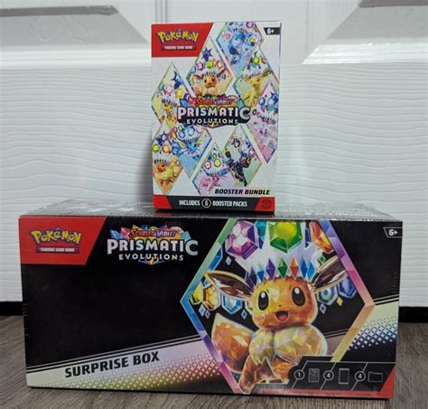 PokÉmon Tcg Scarlet And Violet Prismatic Evolutions Booster Bundle