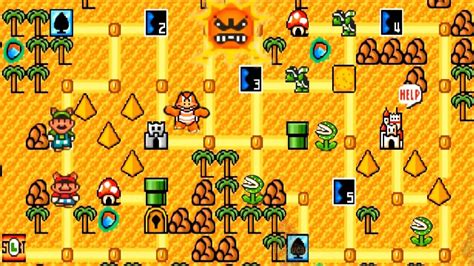 Super Mario Bros 3 Hd Remake 100 World 2 Desert Hill Part 1 Amazing