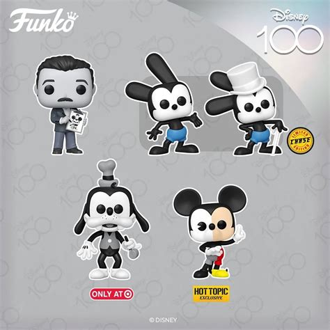Disney100 Platinum Anniversary Funko Pops — Extra Magic Minutes