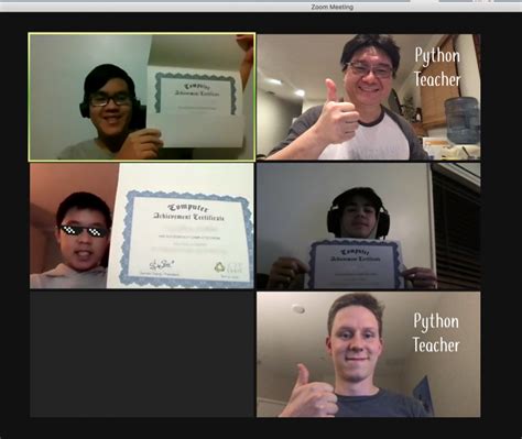 Congratulations Intro To Python Graduates American Young Coder Ayc