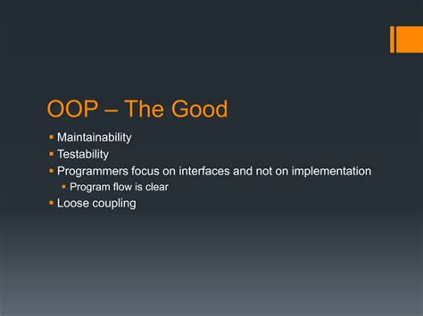 Code From Procedural To Object Oriented Pptx