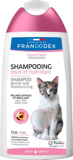 ფრანკოდექსი დამატენიანებელი შამპუნი კატისთვის 250 მლ მაქსი ზოომაღაზია და გრუმინგი