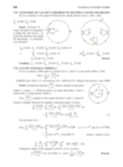 SOLUTION Lecture Some Definitions And Cauchy S Integral