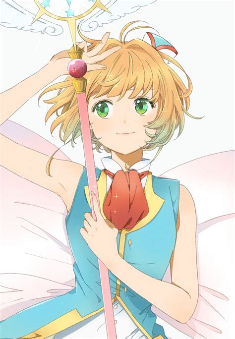 Kinomoto Sakura Cardcaptor Sakura Drawn By Rii A Ru Danbooru