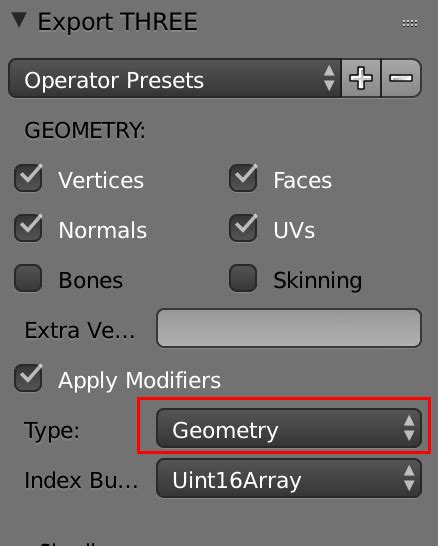 What Is The Blender Threejs File Format · Issue 12052 · Mrdoobthreejs · Github