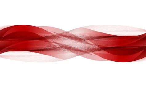 Red Curve Abstract Wave Backdrop Design Background Stock Illustration Illustration Of Abstract