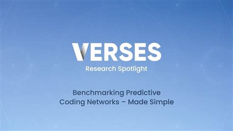 Research Spotlight Predictive Coding Networks Made Simple Learn More