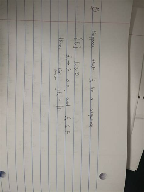 Solved O Suppose That Fo Be A Sequence F F Are For Ef Then Chegg Com