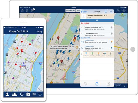 Contact Management Graphic Mapview Formerly Sales Navigator Route Planner And Data Map