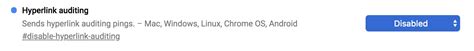 🚨 Have You Disabled Hyperlink Auditing Yet Go To Chromeflags And Ensure You Lock Down A