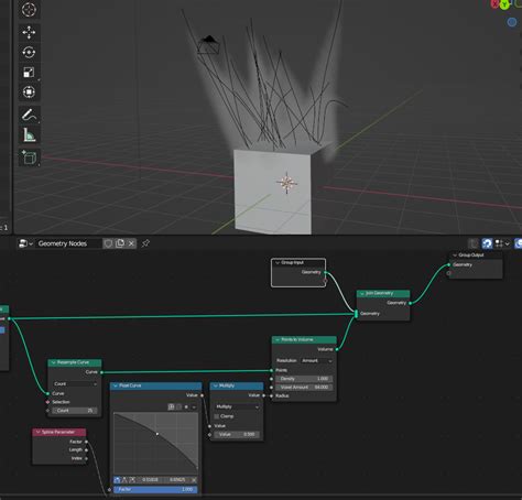 Generating Volumes From Splines With Geonodes 2 By Zeroskilz