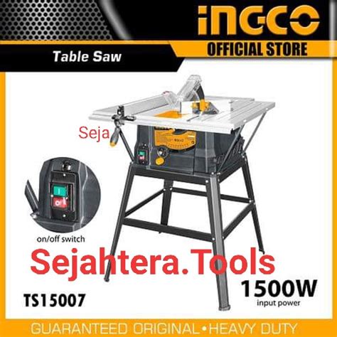 Jual Ingco Mesin Gergaji Potong Meja Table Saw Kota Surabaya Sejahtera Tools Tokopedia