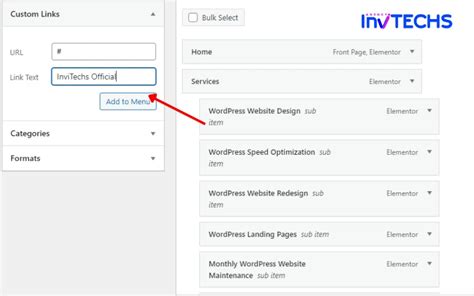 How To Make A Menu Item Not Clickable In Wordpress Invitechs