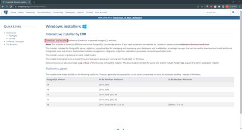 Installation De Postgresql Et Pgadmin Sur Windows