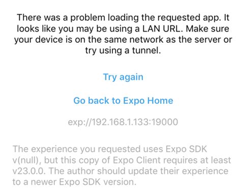 Apps Not Working On Ios Expo But Normal On Android S Expo Issue