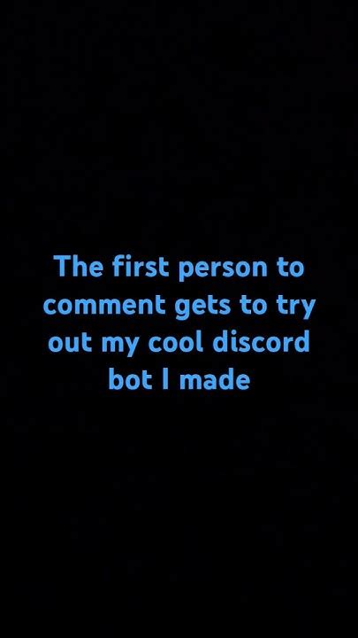 I Made A Cool Discord Botdiscordbotdiscordbotscoding Python